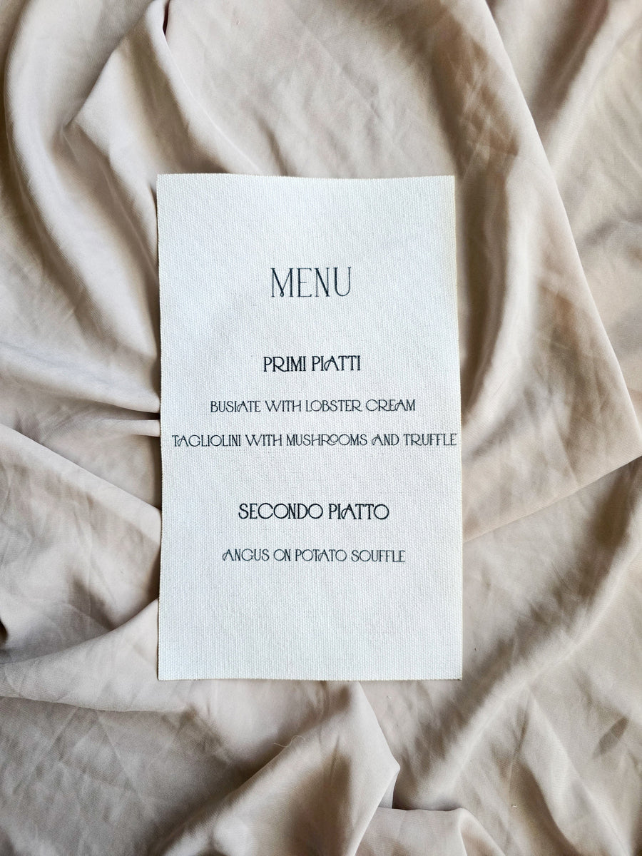 LINEN MENU – Living on Trend Australia